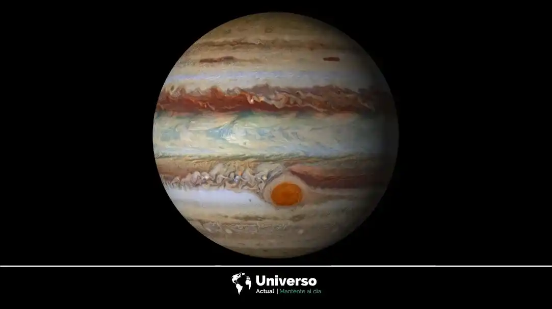 Descubre cómo luce "La Gran Mancha Roja de Júpiter" | Universo Actual